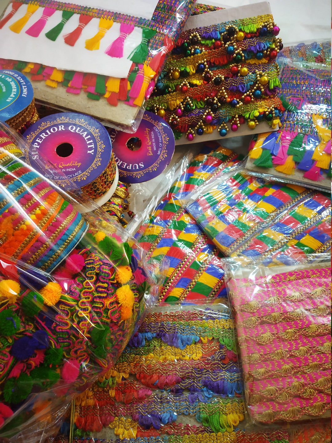Surprise Box for Craft Sewing, Mystery Box of Fabrics, Trims ...