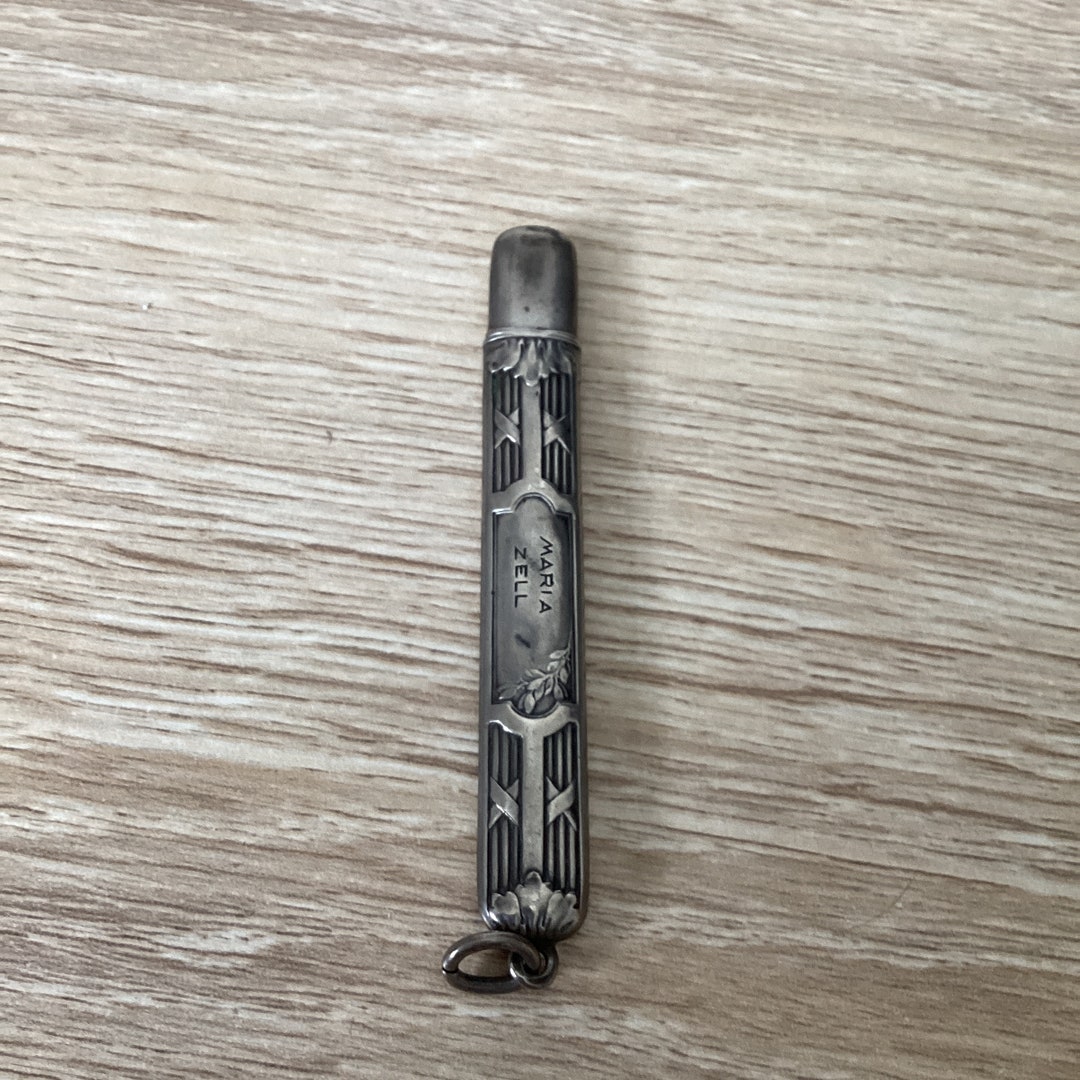 Antique Edwardian Vintage French Sterling Silver Needle Case - Etsy