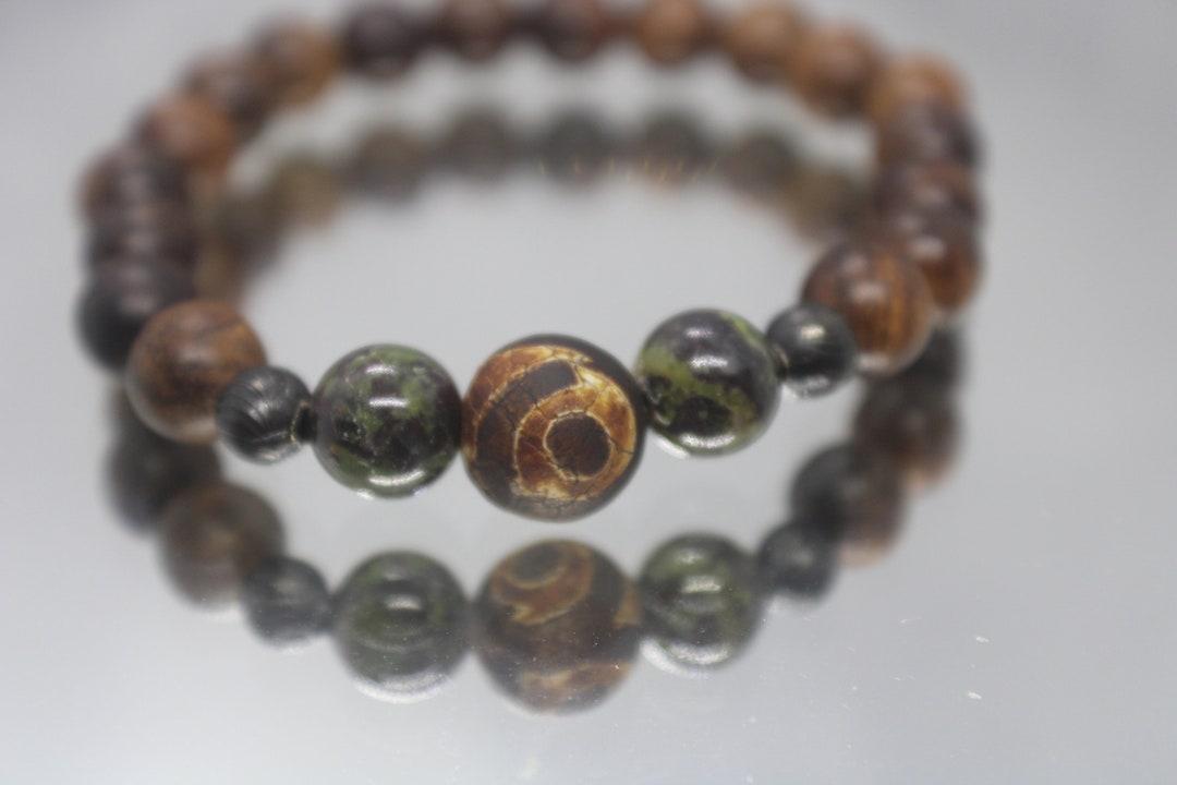 Tiger Skin Sandalwood, Bloodstone and Copper Reiki Charged Healing ...