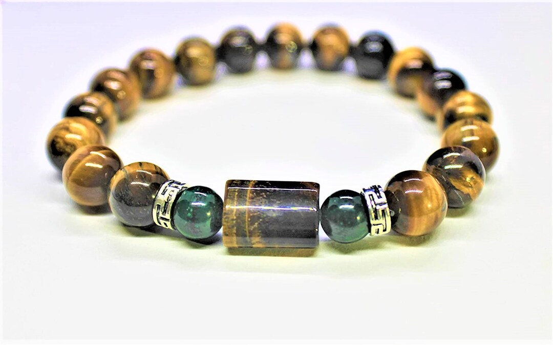 TRANSFORMER Tigers Eye and Malachite Reiki Infused Charged Healing ...