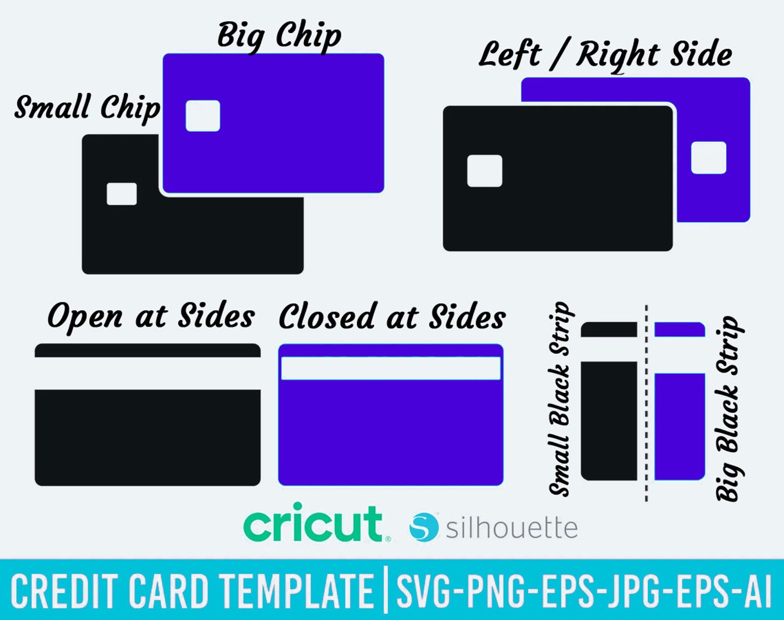 Credit Card Template SVG | Credit Card Svg | Debit Card Svg| Credit ...