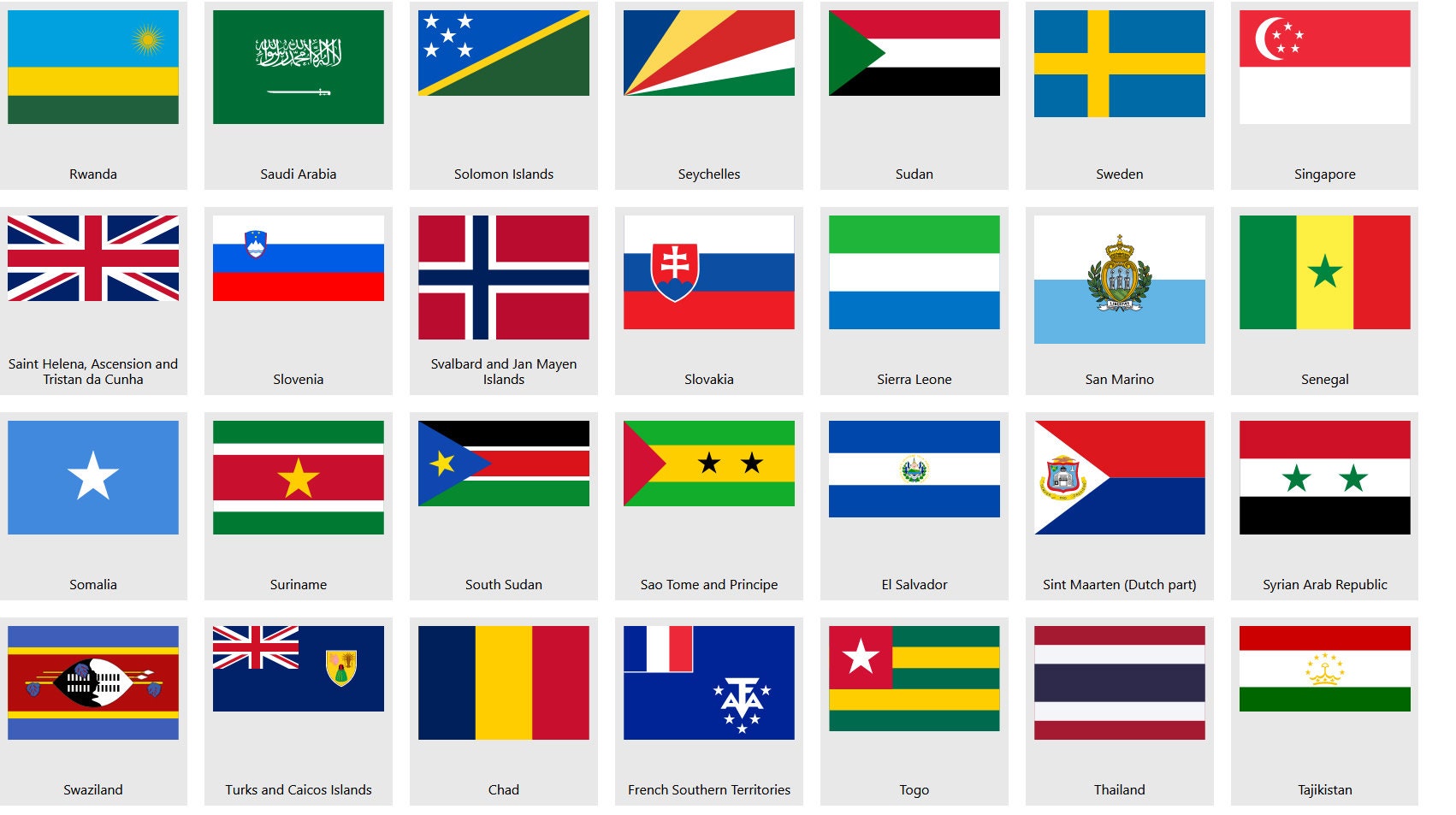 255 World Flags SVG Bundle, Country Flag Svg Bundle, National Flag Svg ...