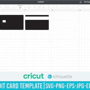 Credit Card Template SVG | Credit Card Svg | Debit Card Svg| Credit ...