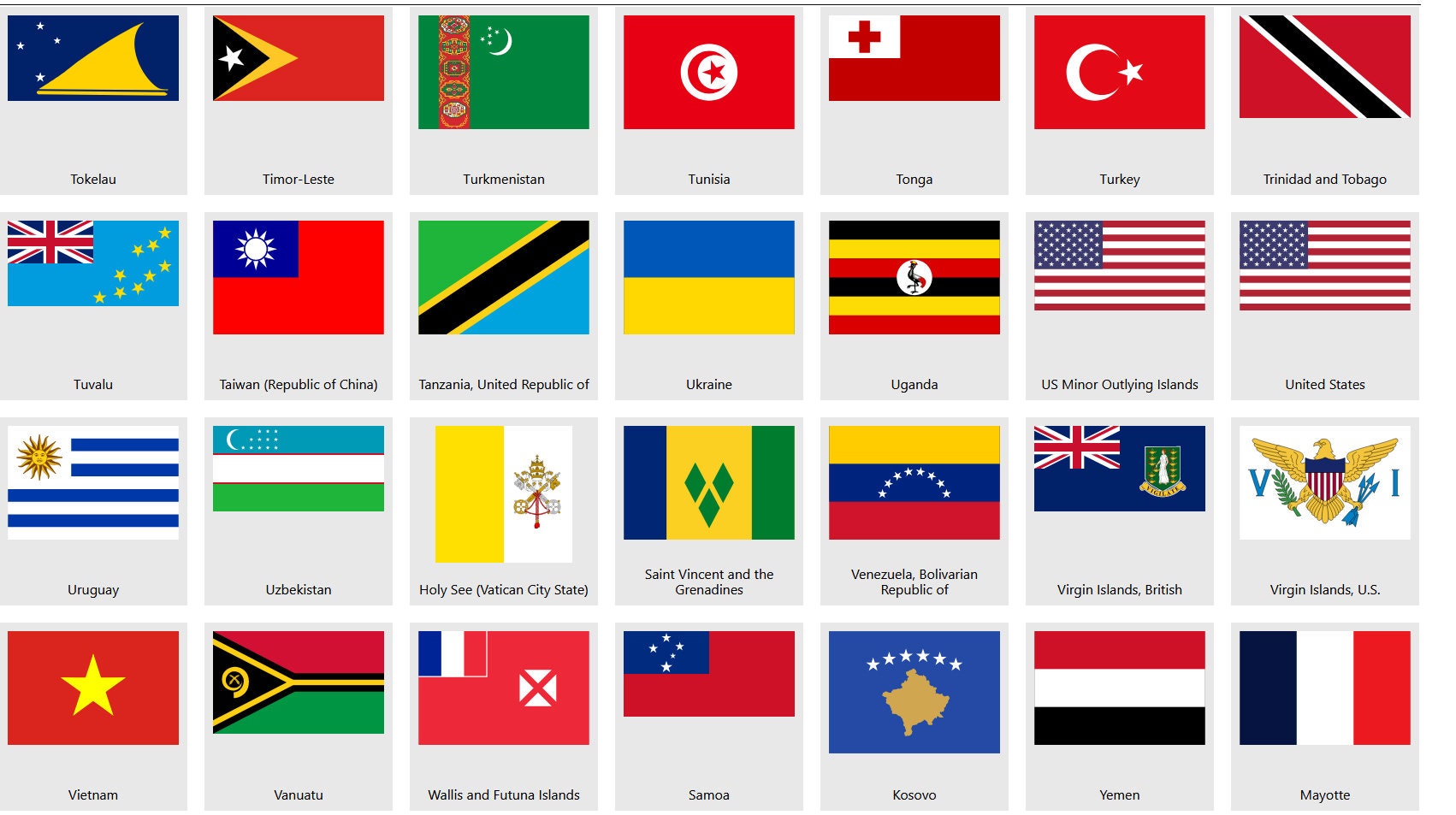 255 World Flags SVG Bundle, Country Flag Svg Bundle, National Flag Svg ...