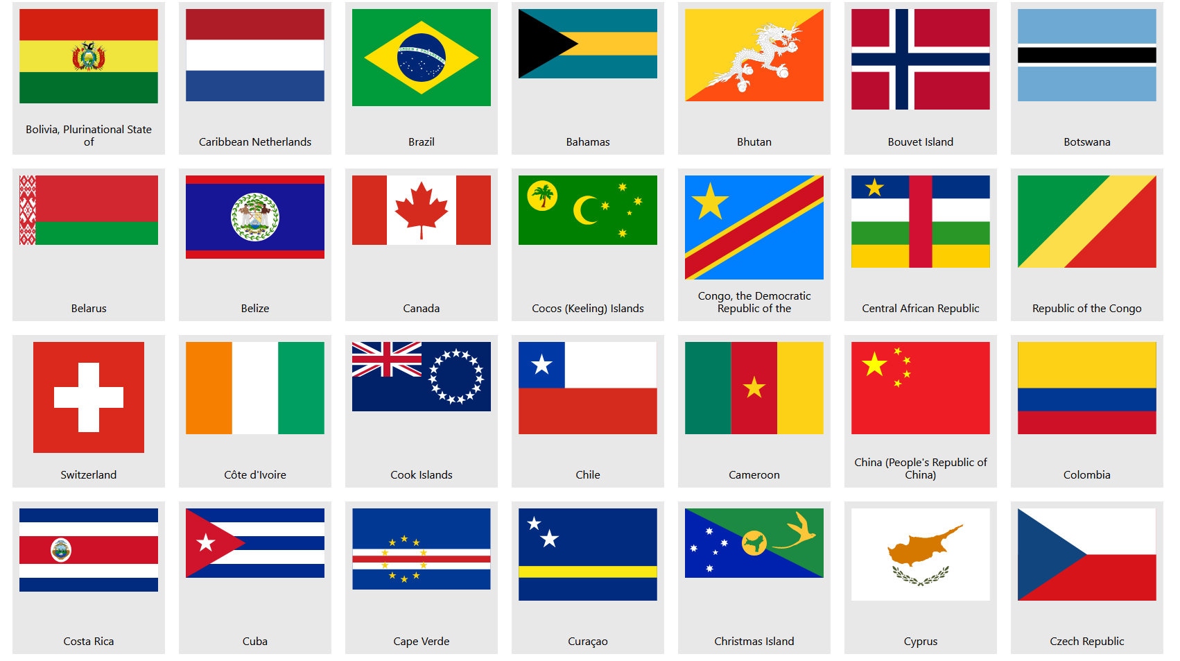 255 World Flags SVG Bundle, Country Flag Svg Bundle, National Flag Svg ...