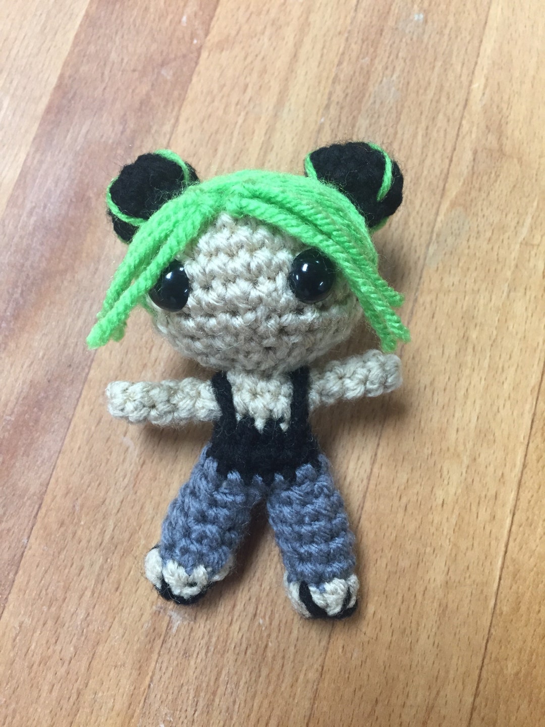 Gen Z Singer Amigurumi Crocheted Doll - Etsy