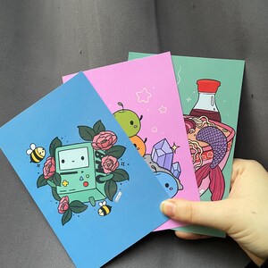 Adventure Time BMO Fan Art Mini Print 4x6 Inch - Etsy