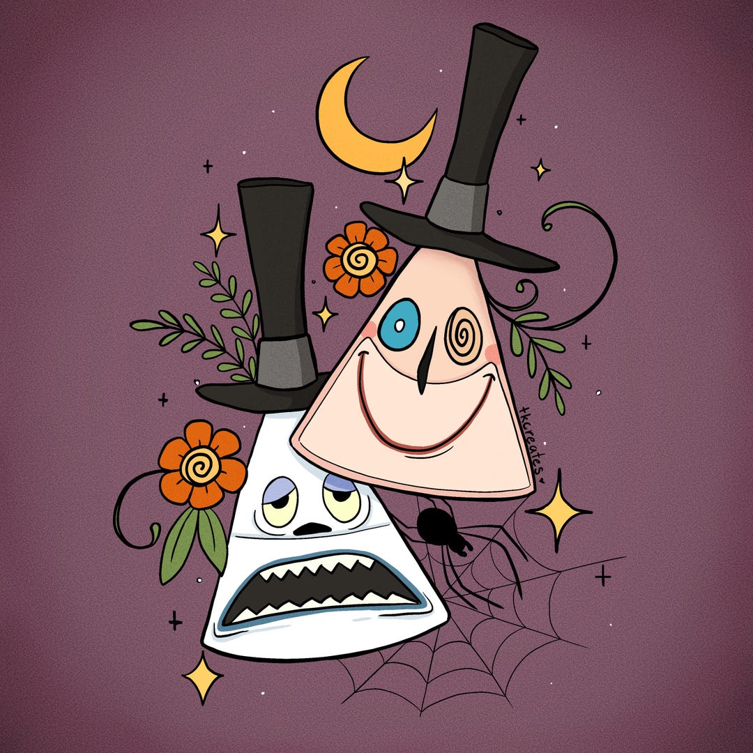 NBC Mayor of Halloweentown 8x8” Art Print Glossy Finish - Etsy