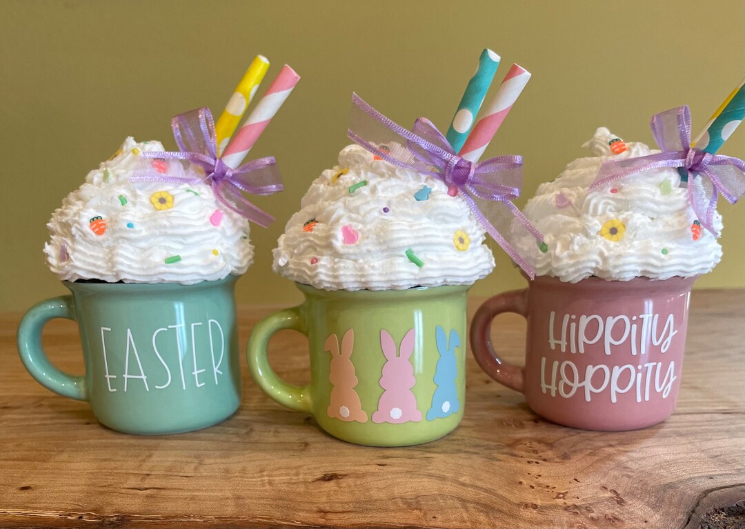 Easter Mini Mug, Easter Tiered Tray Decor, Mini Espresso Mug, Mini ...