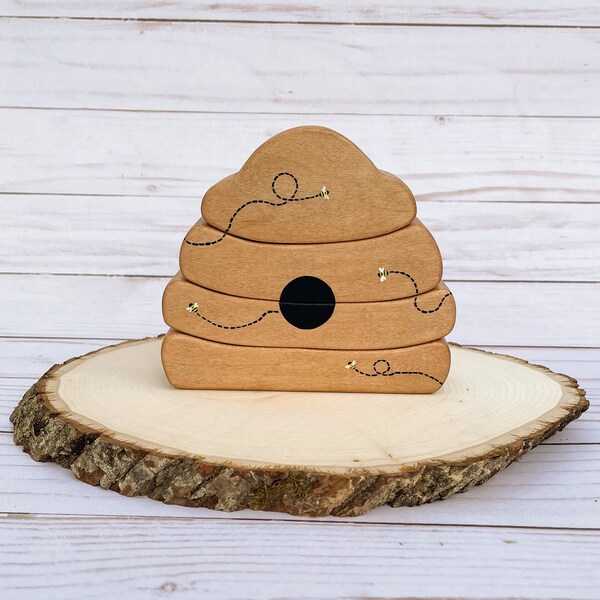 Wooden Beehive - Etsy