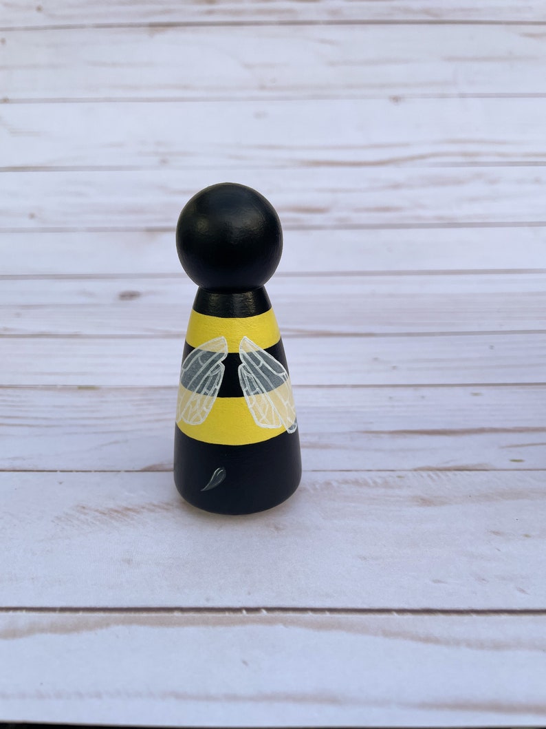 Bee Peg Doll/ Pretend Play - Etsy
