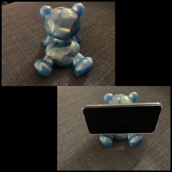 Teddy Bear Cell Phone Holder - Etsy