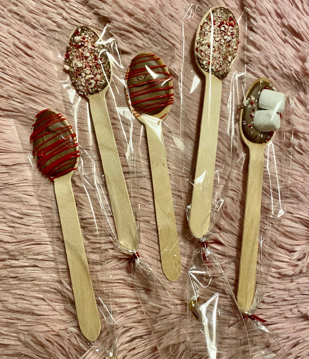 Milk Chocolate Spoons // Hot Cocoa Spoons // Christmas Milk - Etsy