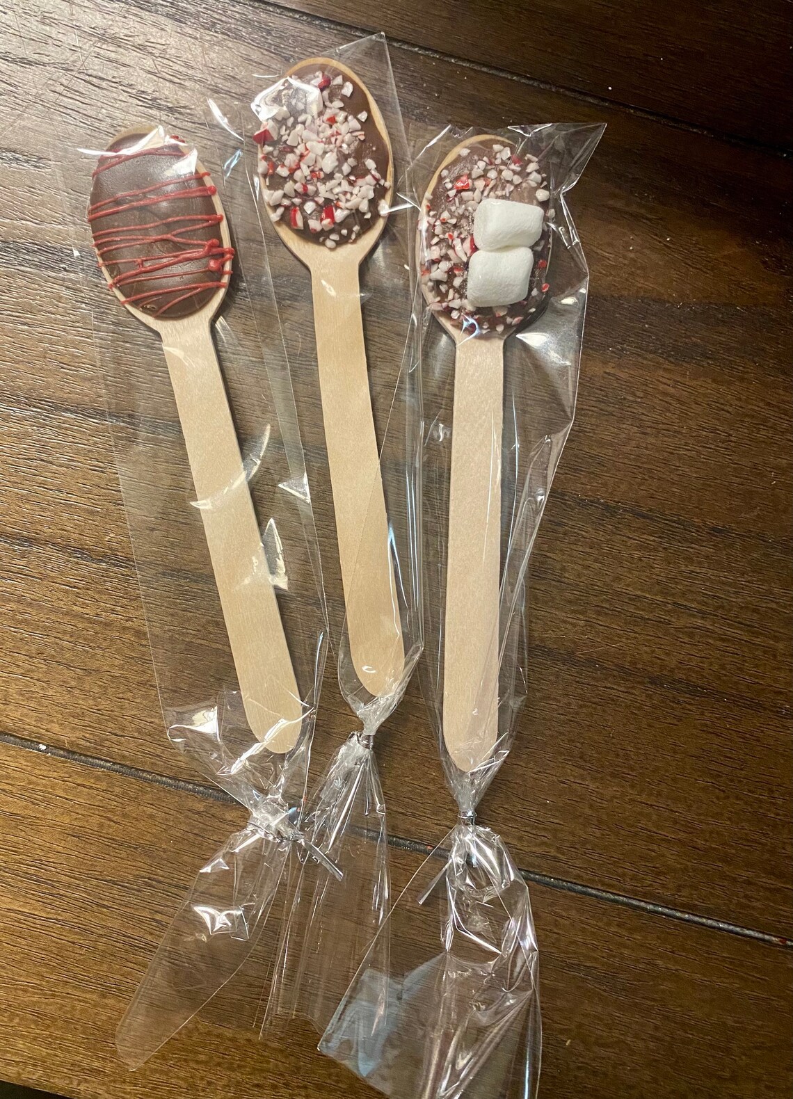 Milk Chocolate Spoons // Hot Cocoa Spoons // Christmas Milk - Etsy