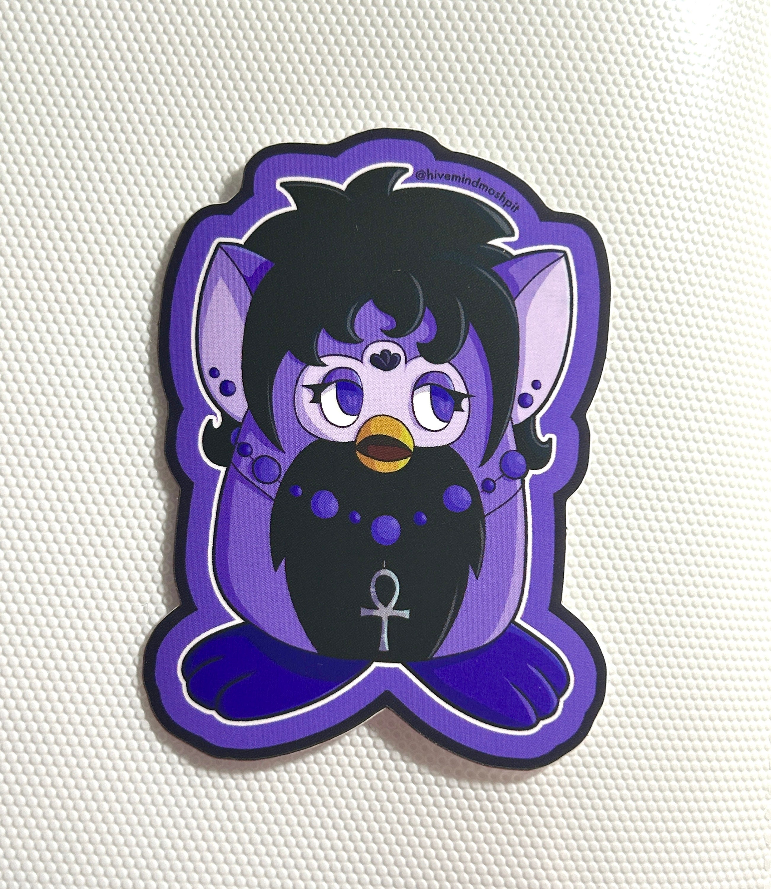 Trad Goth Furby - 90s Nostalgic Toy Stickers - Waterproof Matte Sticker ...