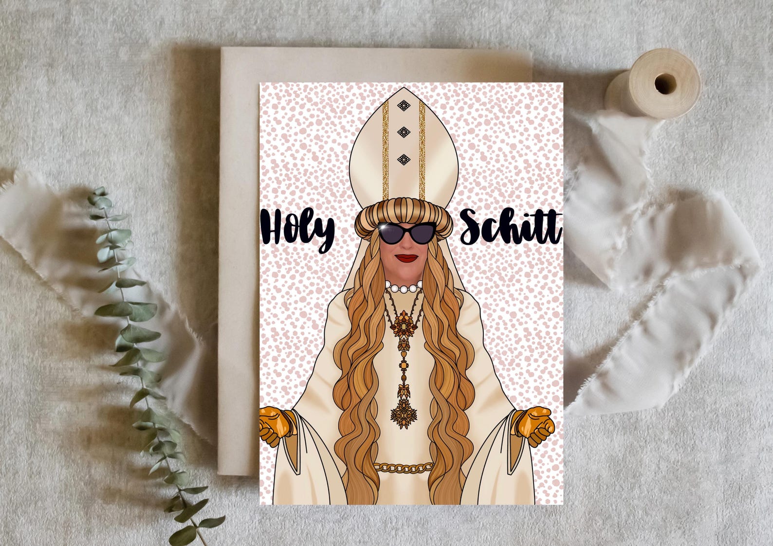 Schitts Creek Birthday Card, Moira Rose, Holy Schitt, Funny Card ...