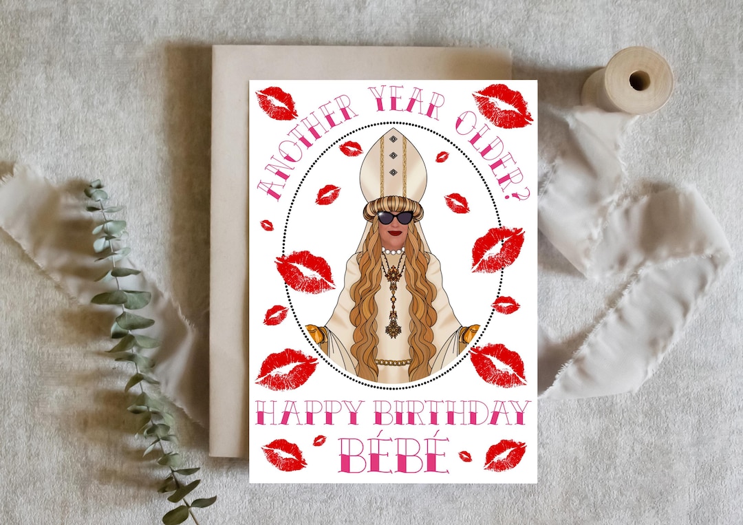 Schitts Creek Birthday Card, Moira Rose, Happy Birthday Bebe, Another ...