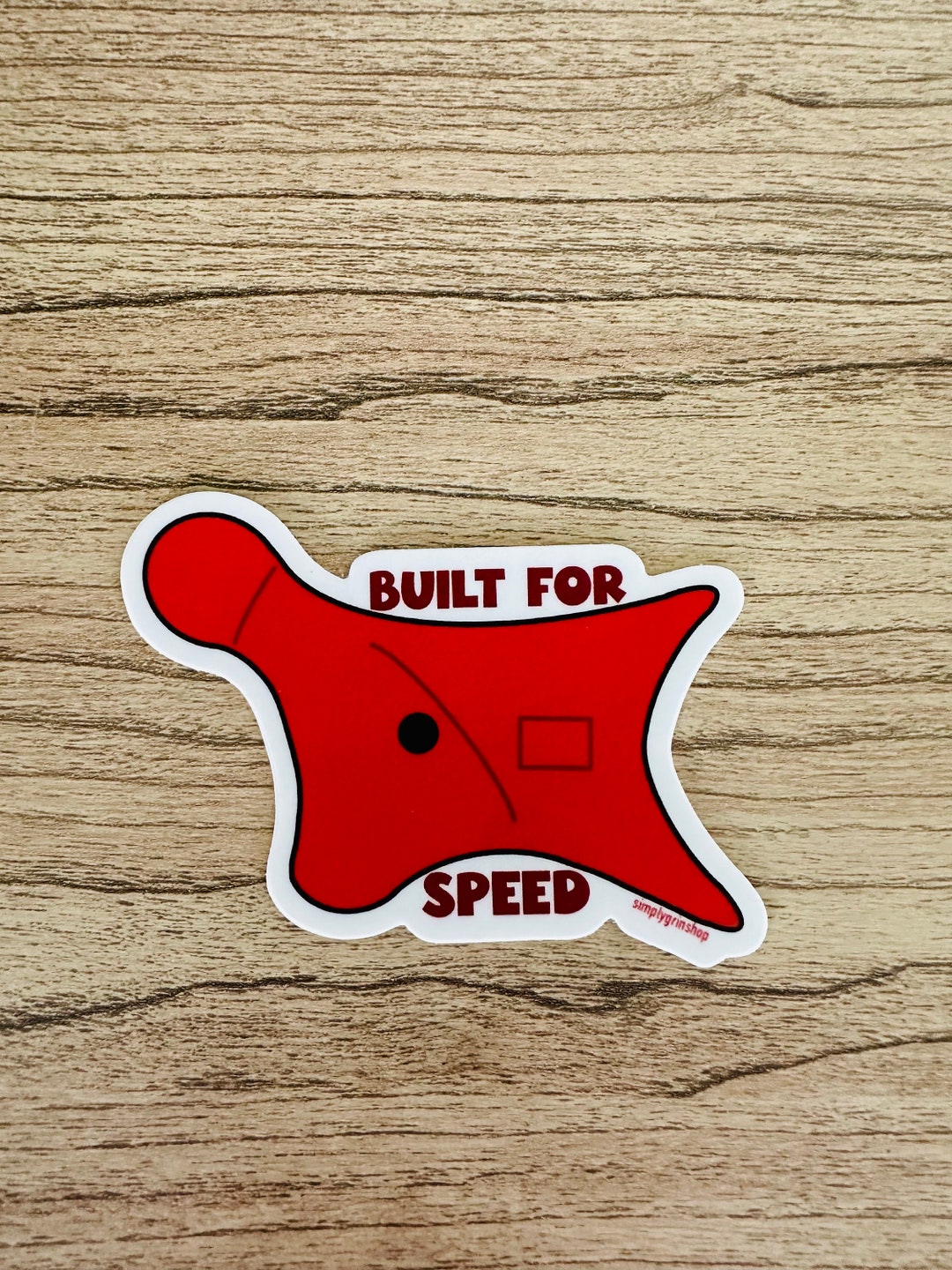 Built for Speed Sticker - Etsy