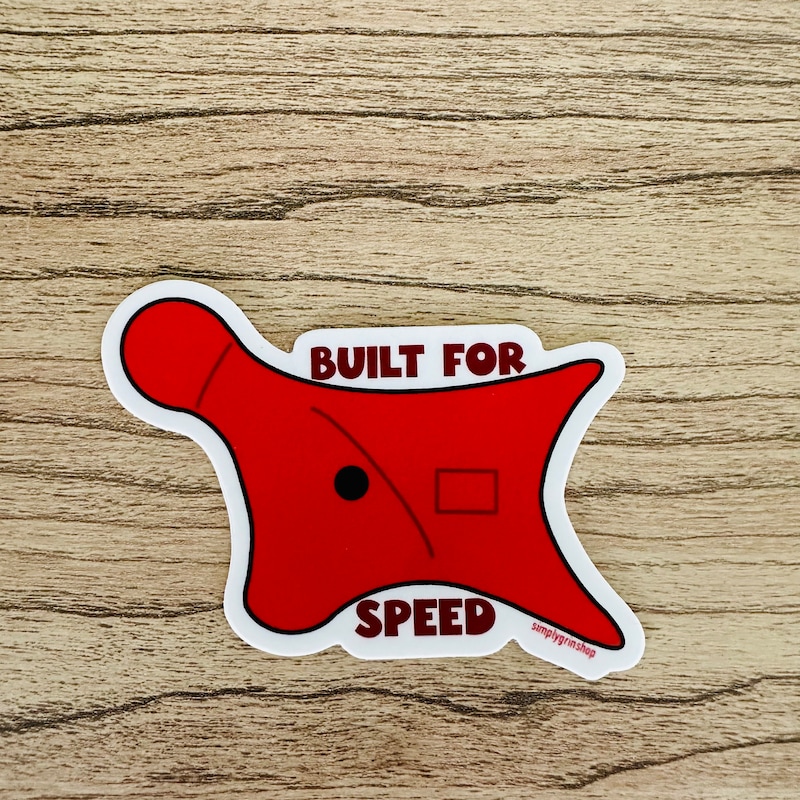 Funny Speed Sticker - Etsy