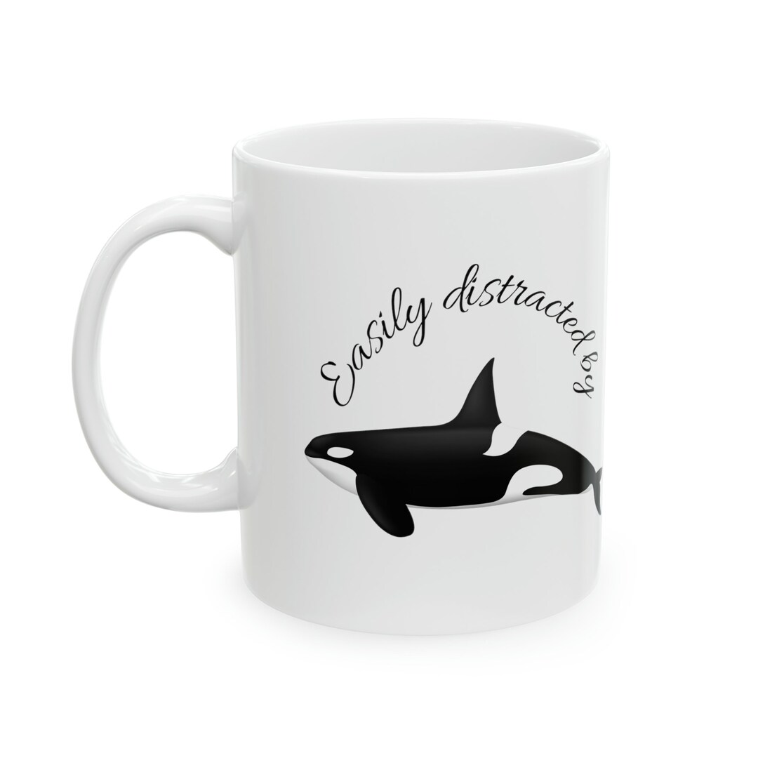Orca Gift, Cute Killer Whale Mug, Funny Orca Gifts, Orca Lover Gift ...