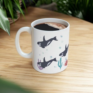 Orca Gift, Cute Orca Mug, Funny Orca Gifts, Orca Lover Gift, Orca Gift ...