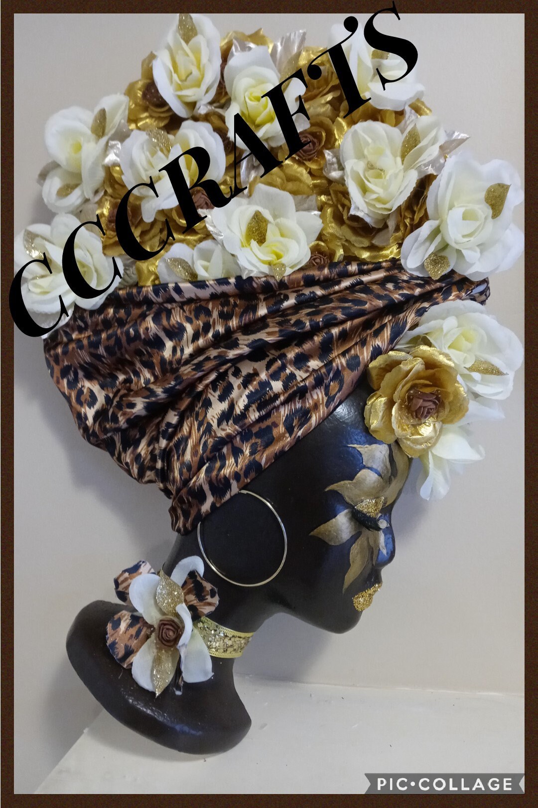 Afro Diva Wreath "queen Conchita" - Etsy