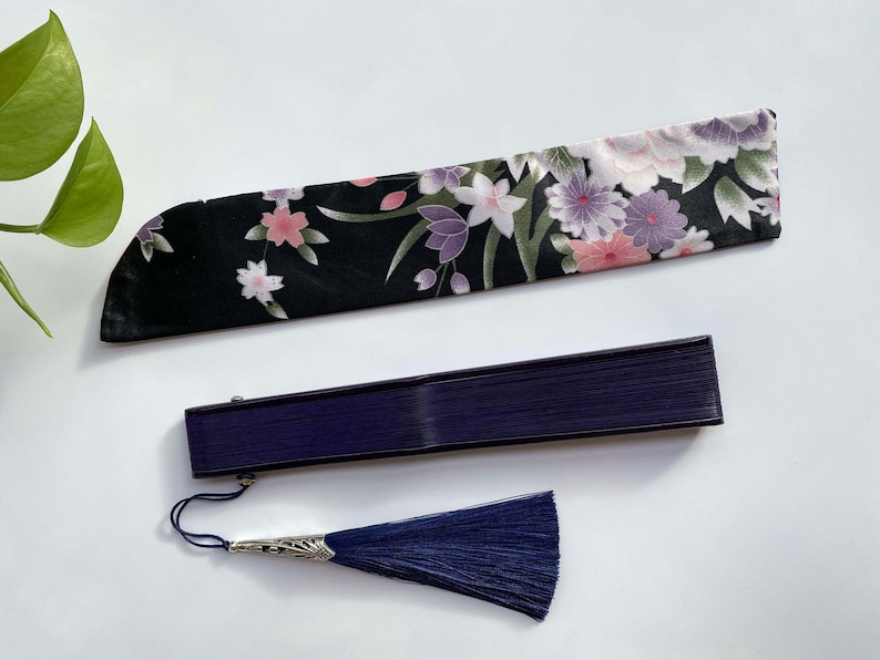 Purple Hand Fan With Peacock Motif- Multicolor Hand Fan,handheld ...