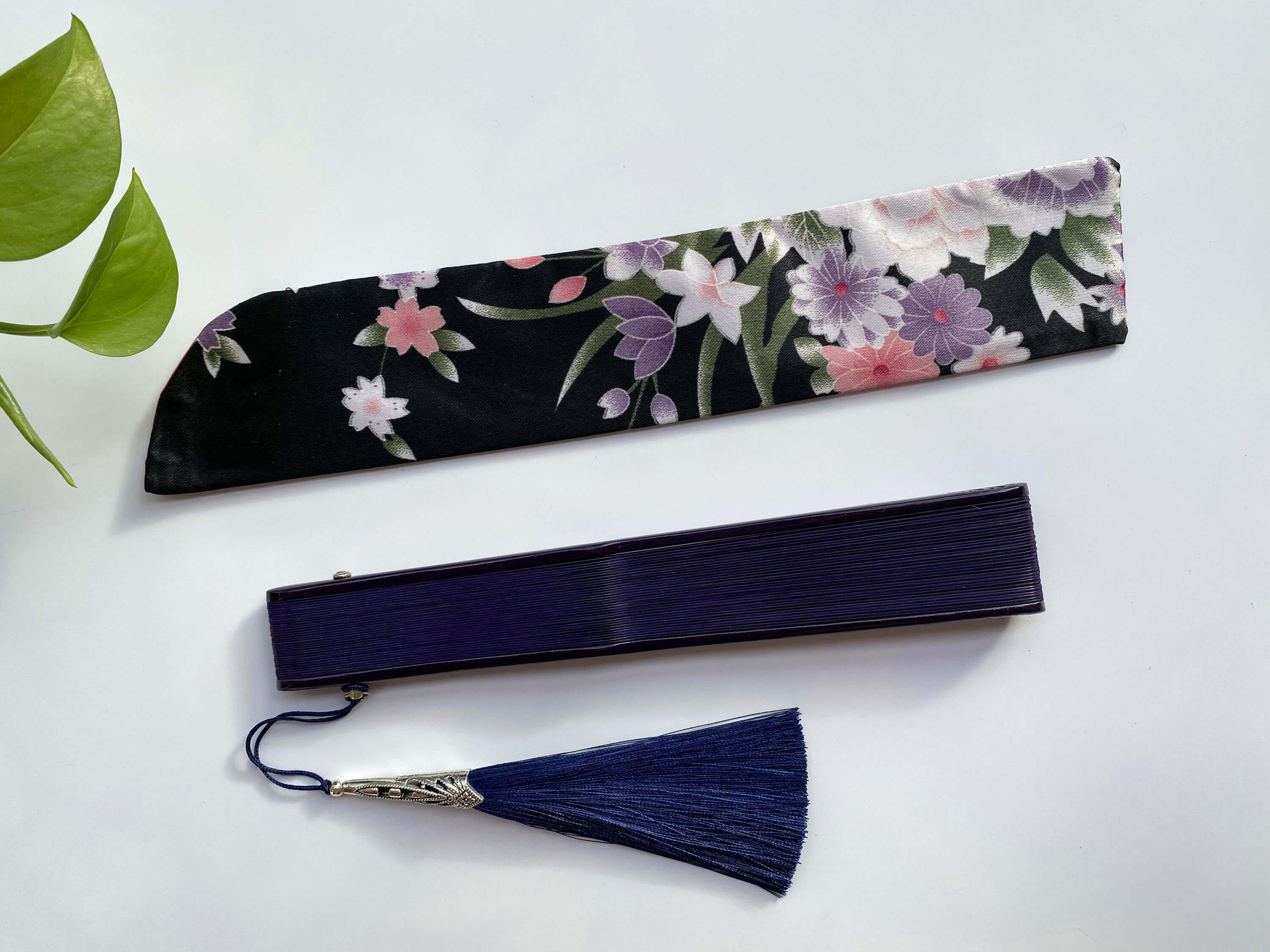 Purple Hand Fan With Peacock Motif- Multicolor Hand Fan,handheld ...