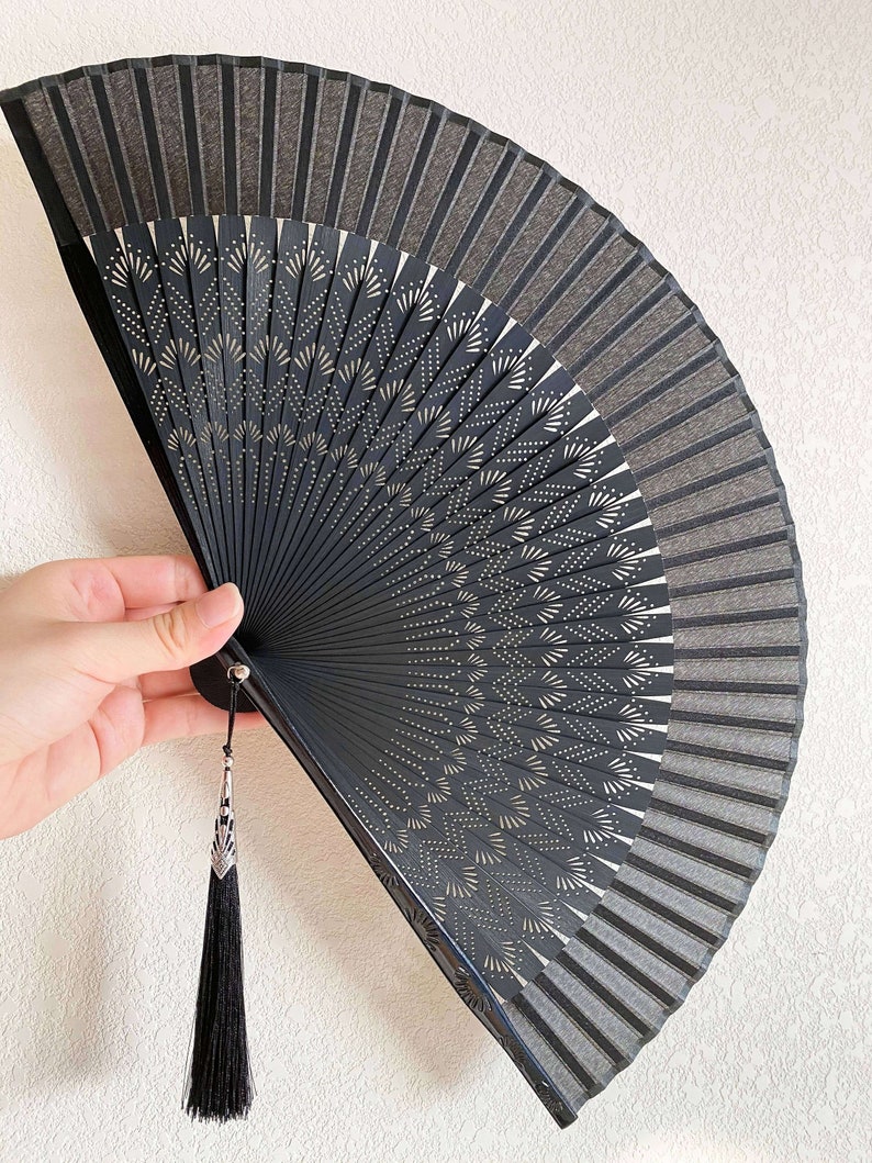 Hand Fan -family Gift,baby Shower Gifts,birthday,peacock Patterns ...