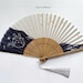 Hand Fan -japanese Folding Fan,totoro,silk Hand Fans,wooden Design Hand ...