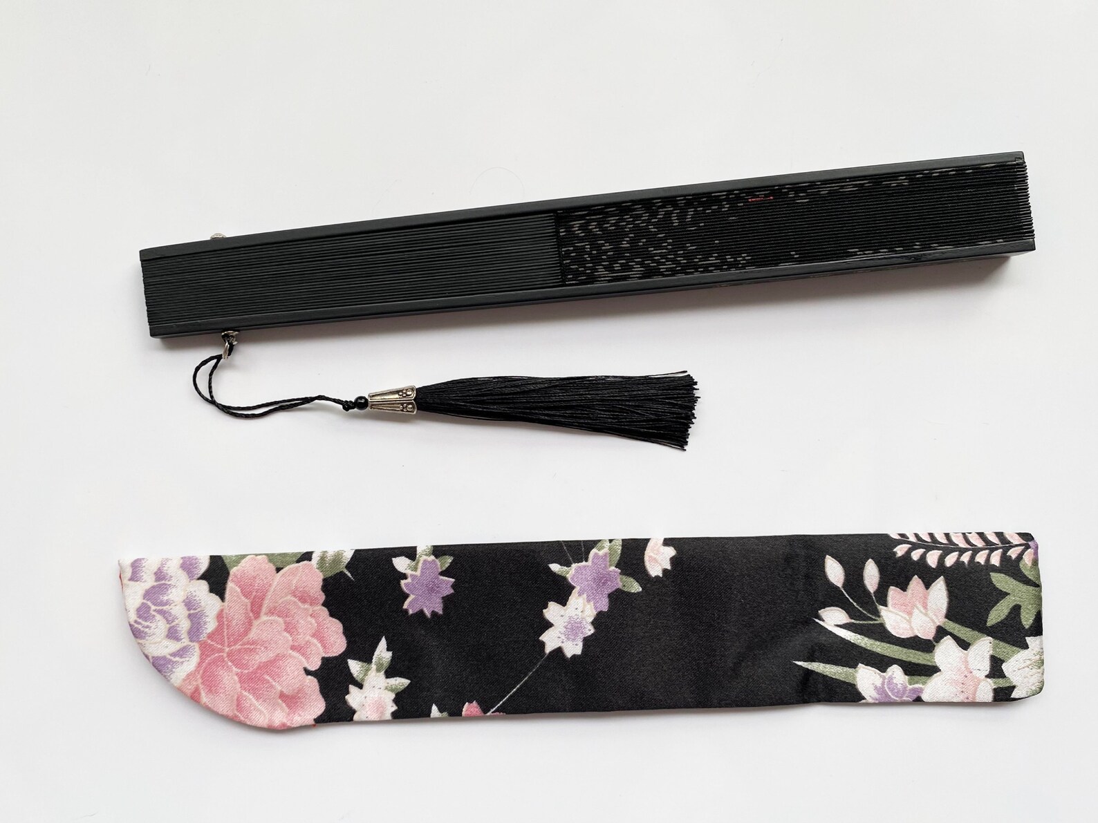 Beautiful Elegant Folding Fan,buddhist Scripture Hand Fan, Parents Gift ...