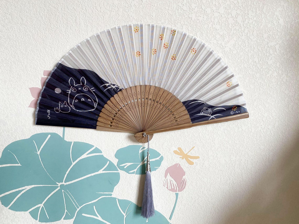 Hand Fan japanese Folding Fantotorosilk Hand Fanswooden - Etsy