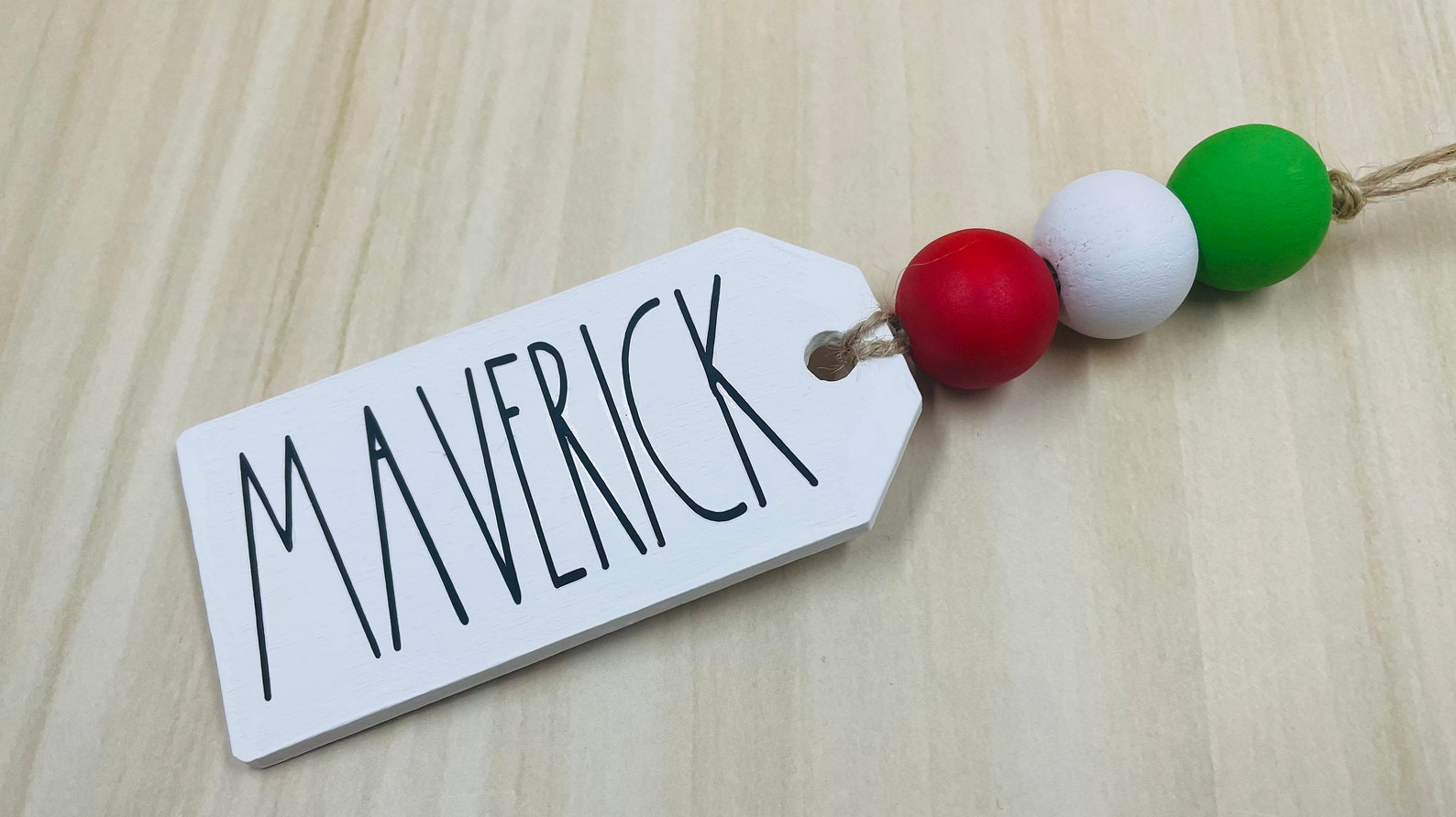 Stocking Tag Personalized Wood Tag Christmas Stocking Tag - Etsy