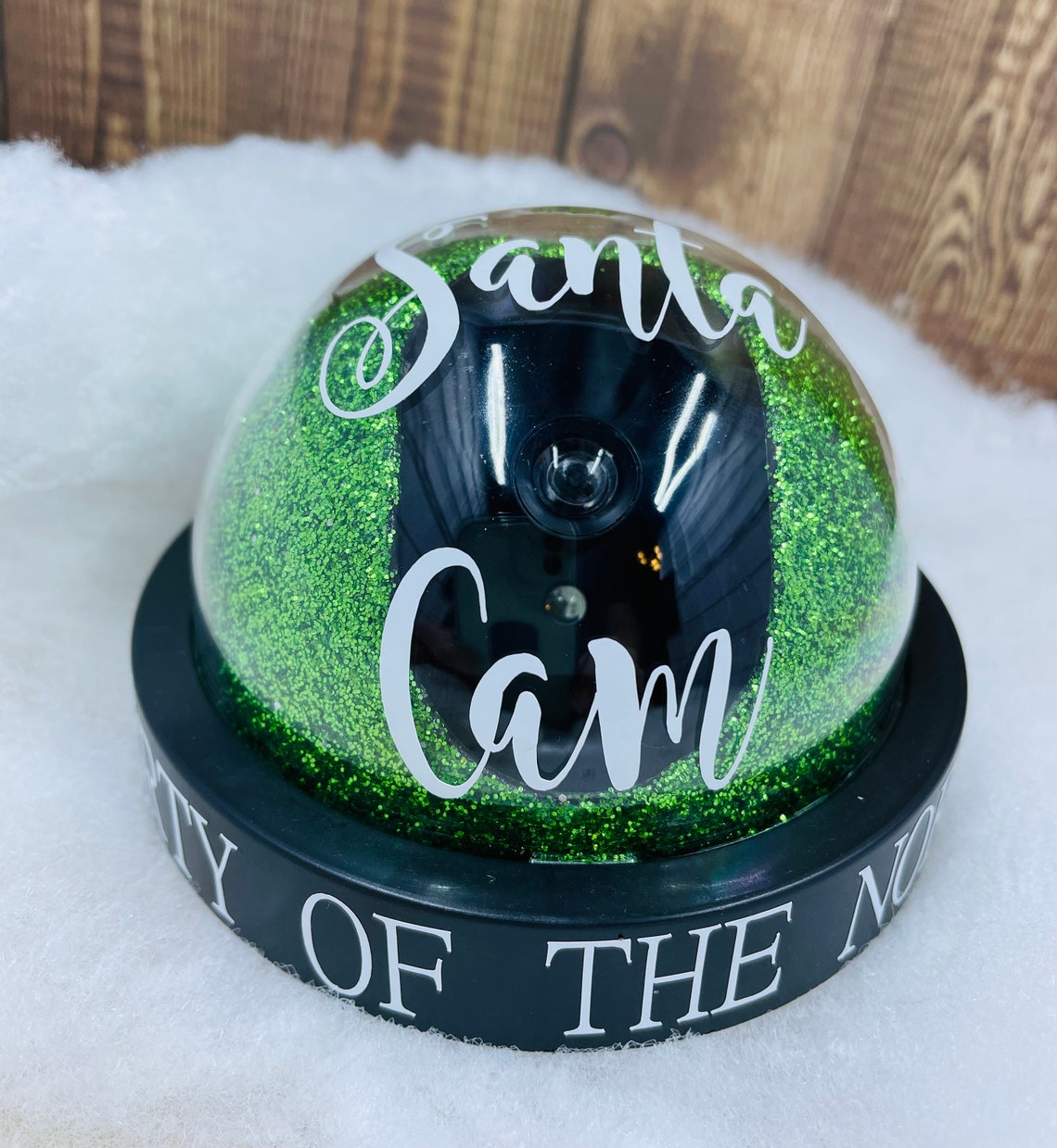 Santa Surveillance Cam North Pole Cam Faux Security Camera | Etsy