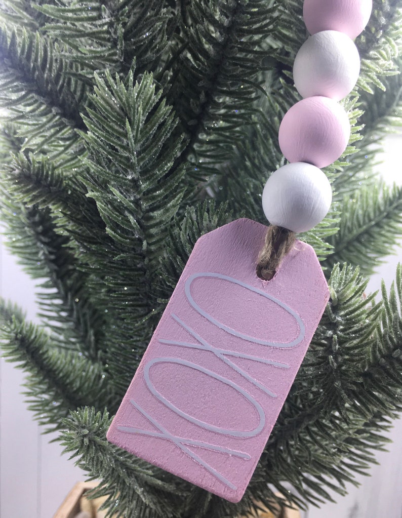 Rae Dunn Inspired Valentines Tag Rae Dunn Canister Garland | Etsy