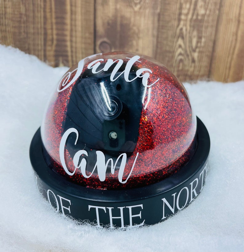 Santa Surveillance Cam North Pole Cam Faux Security Camera | Etsy