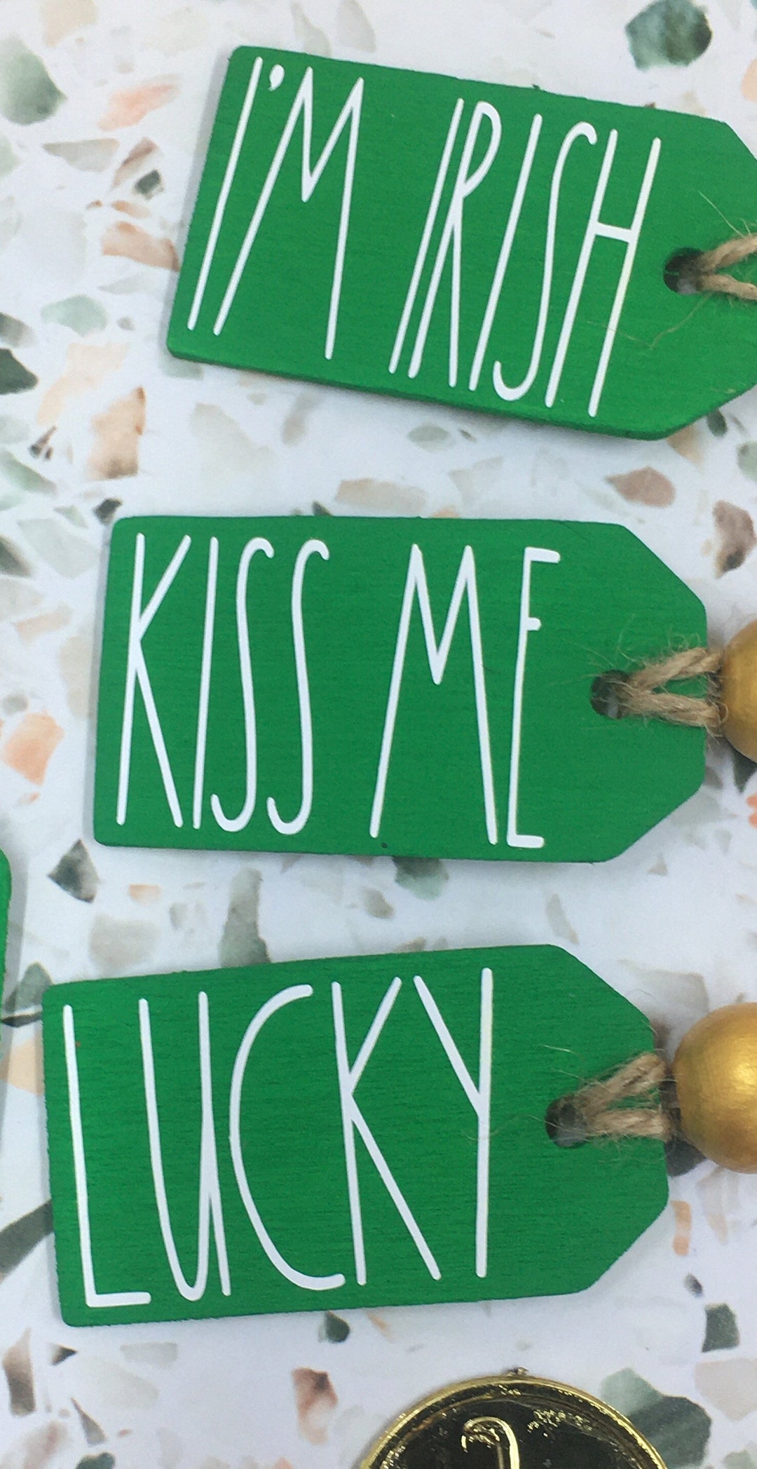 Rae Dunn Inspired St. Patrick's Day Tag Rae Dunn Canister - Etsy