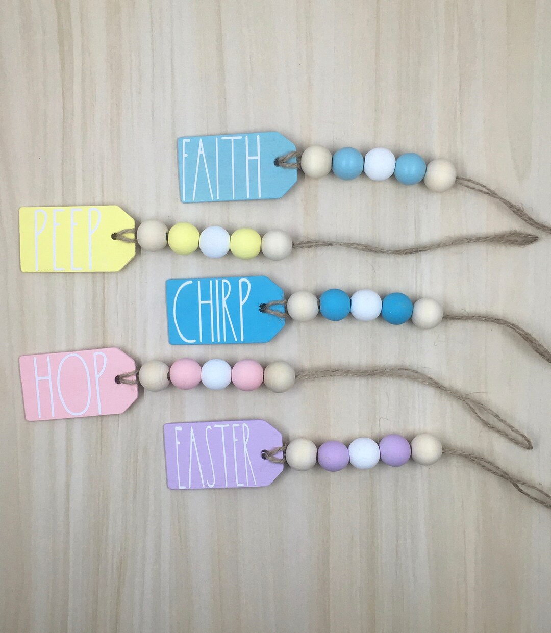 Rae Dunn Inspired Easter Tag, Rae Dunn Canister Garland, Easter Wood ...