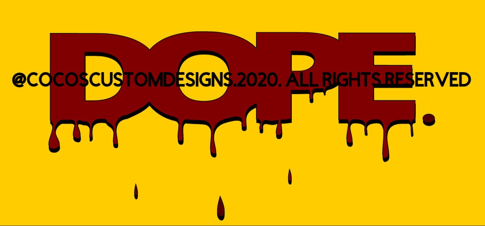 Dope Drip Drip Letters Svgdope PNG Use This for Stickers - Etsy