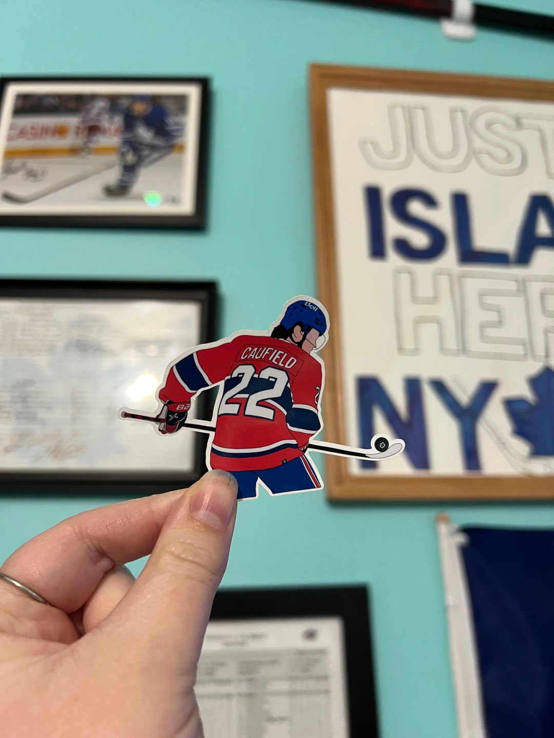Cole Caufield Inspired Sticker - Etsy