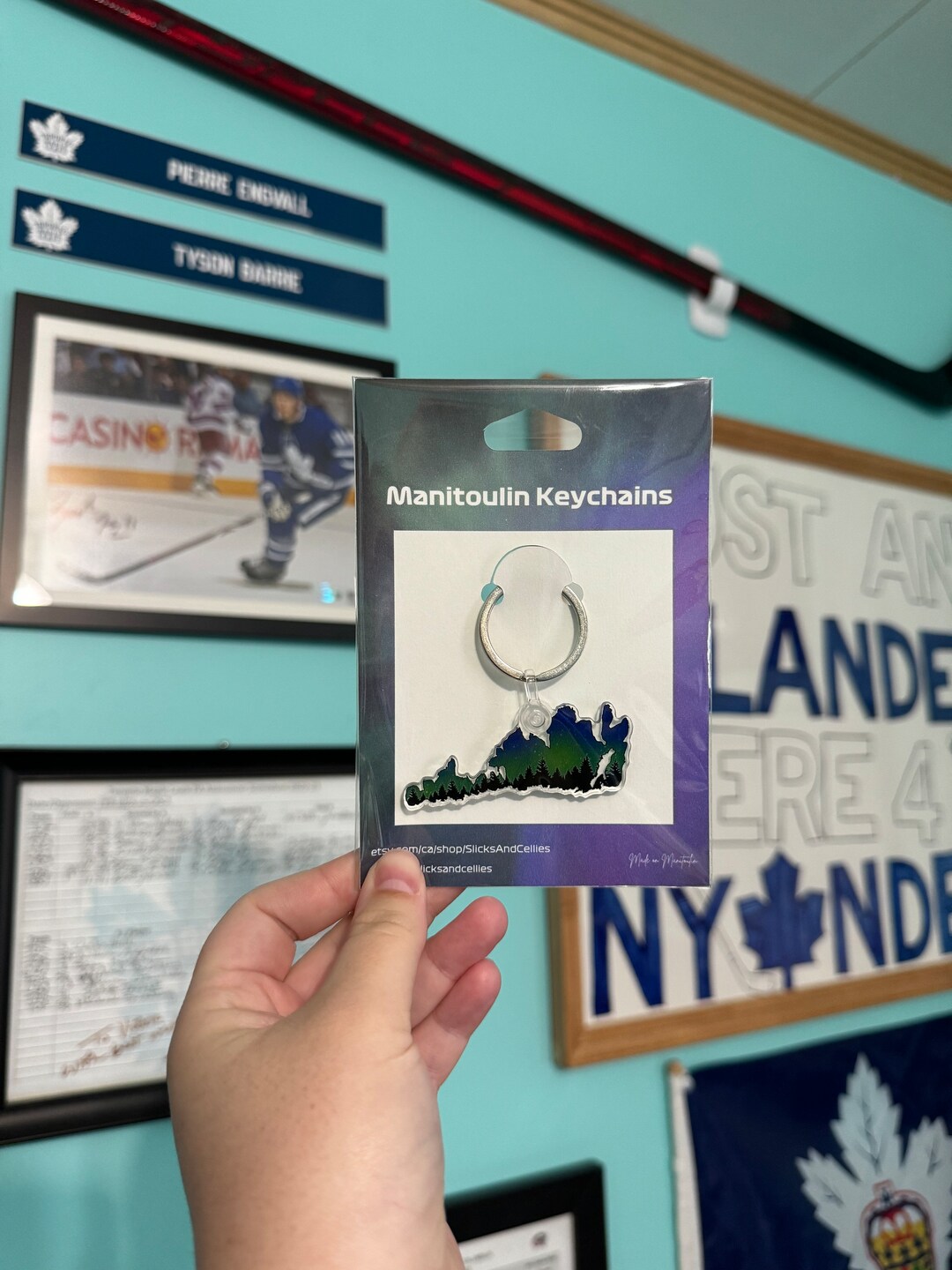 Manitoulin Northern Lights Keychain - Etsy