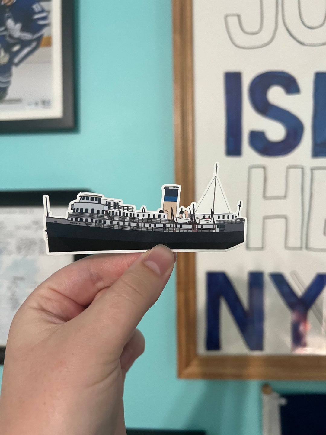 S.S. Norisle Sticker - Etsy