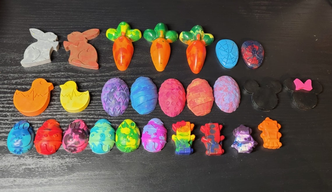Easter Carrot crayon's 100% Crayola brand crayons - Etsy.de