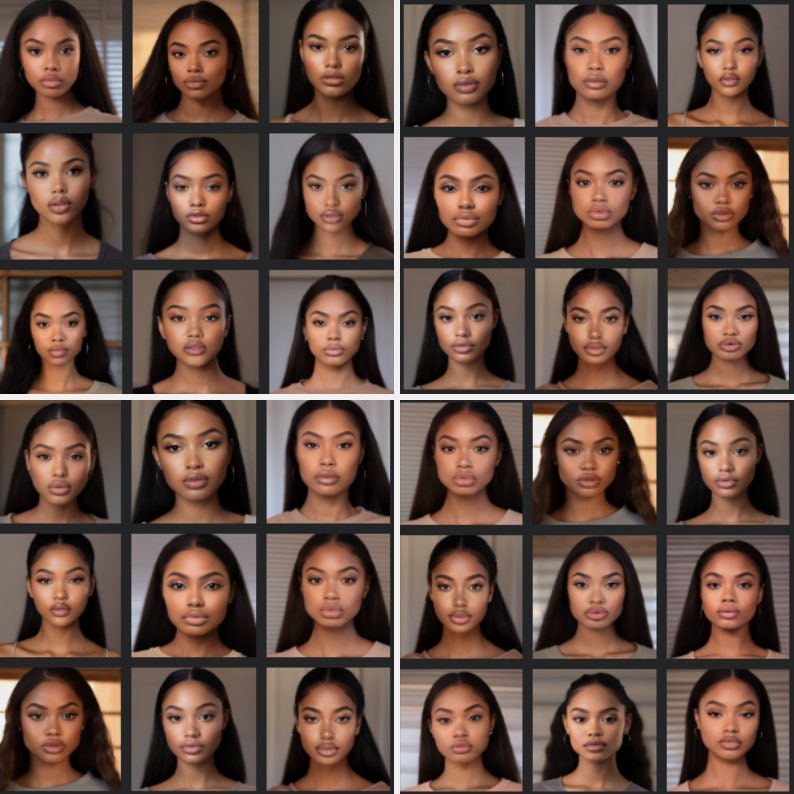 HD Skin References for IMVU and Second Life (50 Images) California Pack ...