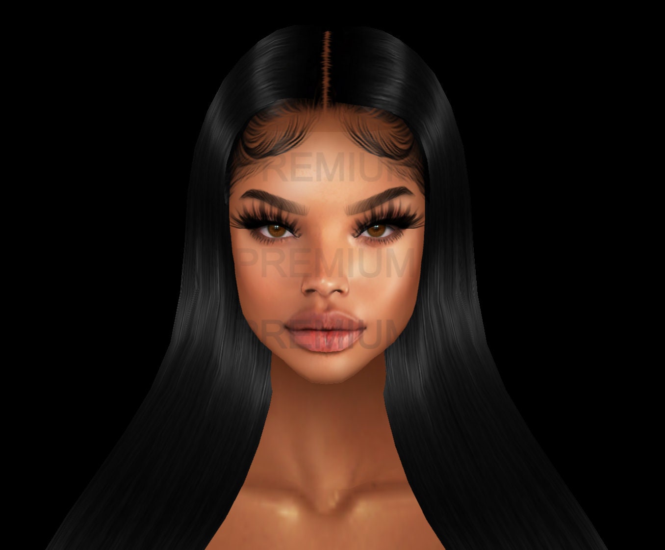 DAMA Mesh Head Template [premium] - Etsy