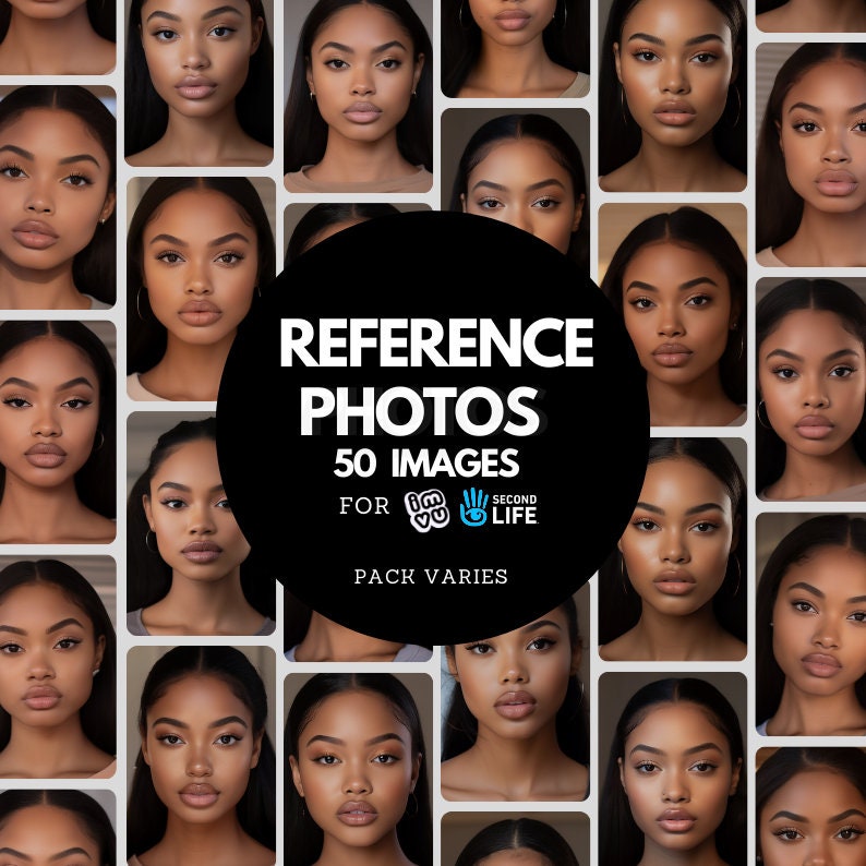 HD Skin References for IMVU and Second Life (50 Images) California Pack ...