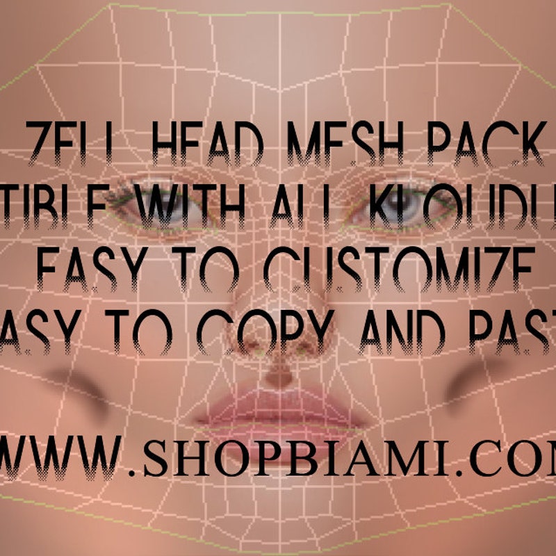 Imvu Head Template - Etsy