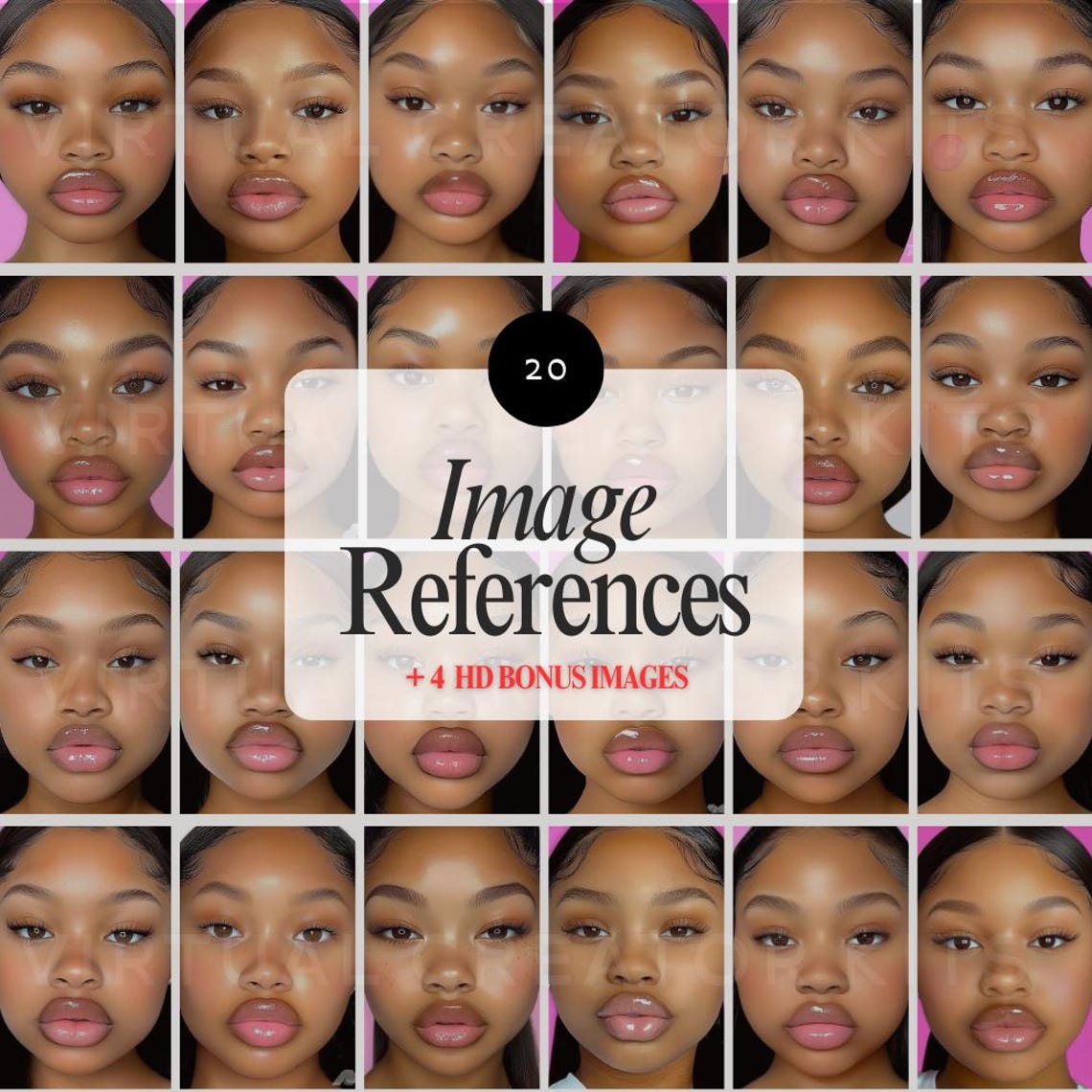 20 High-quality Reference Images for IMVU, Second Life & Sims 4 + 5 ...