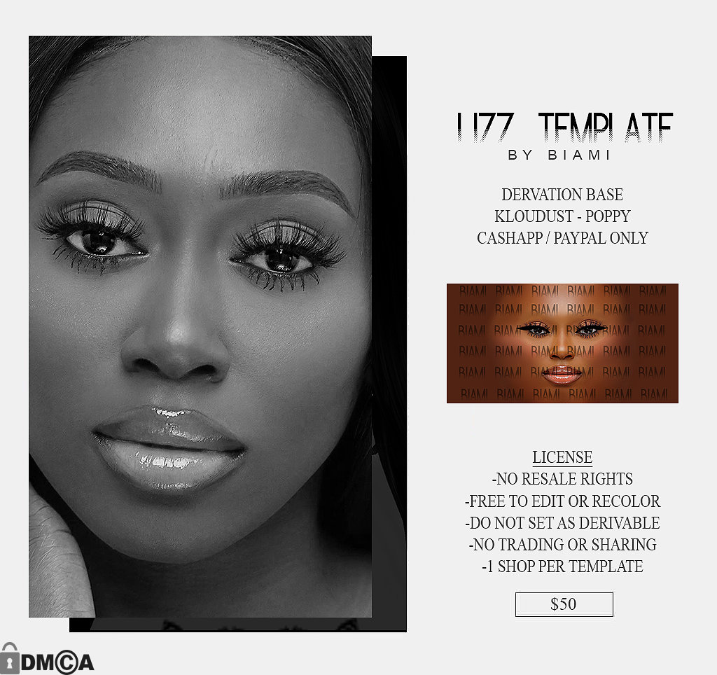 LIZZ Mesh Head Template - Etsy