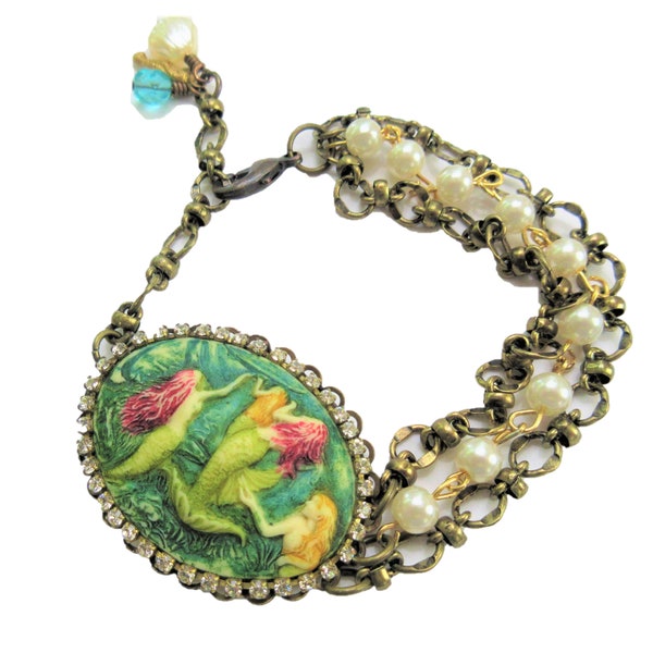 Mermaid Cameo - Etsy